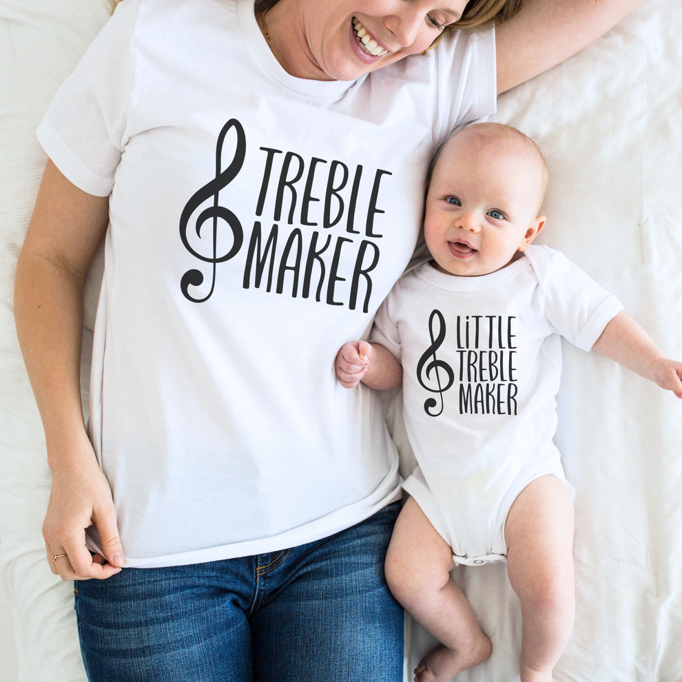 Treble-Maker-Mommy-and-Me-Outfits – Little Baby Gift
